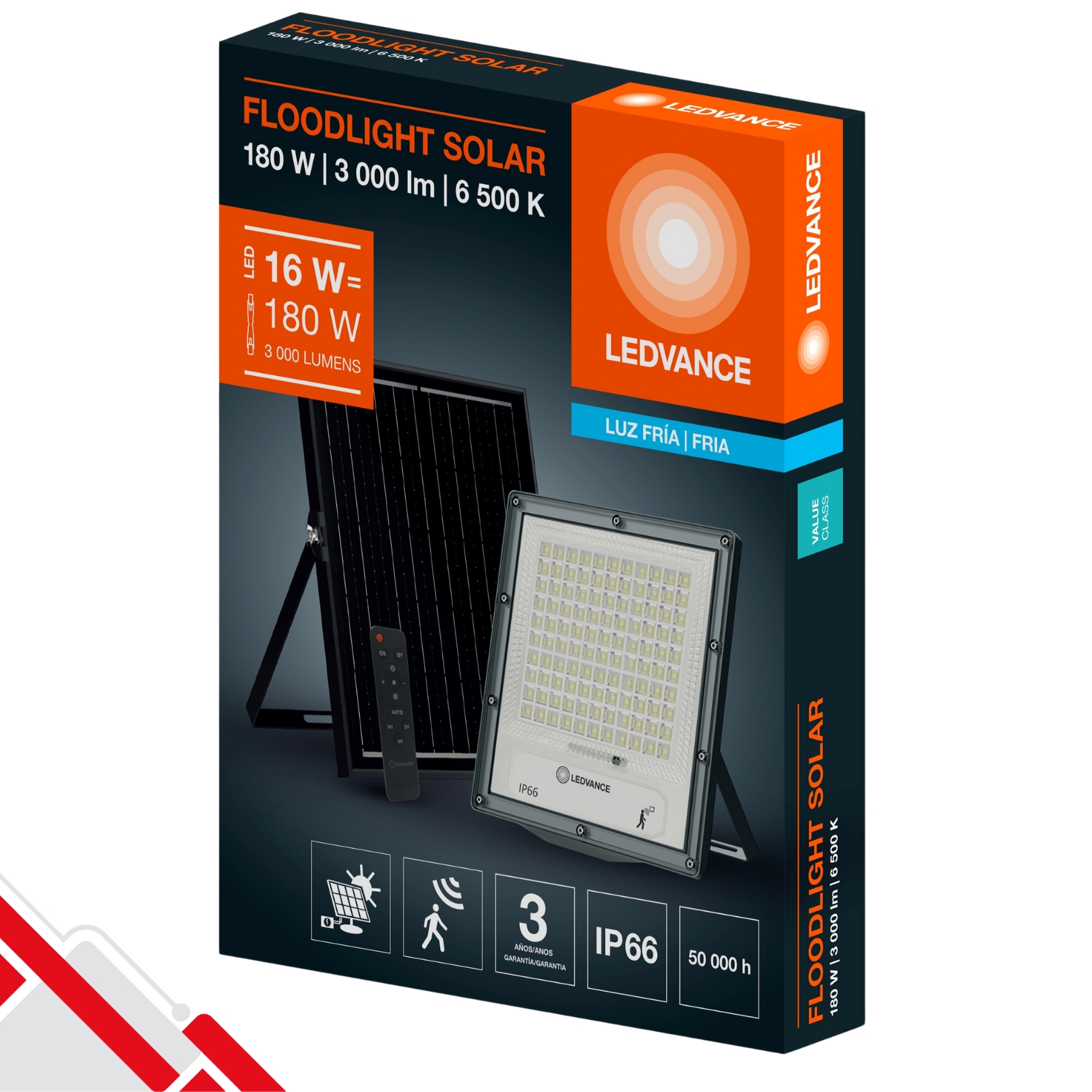 LEDVANCE REFLECTOR SOLAR 180W 3000LM 6500K | JIMENEZCORP